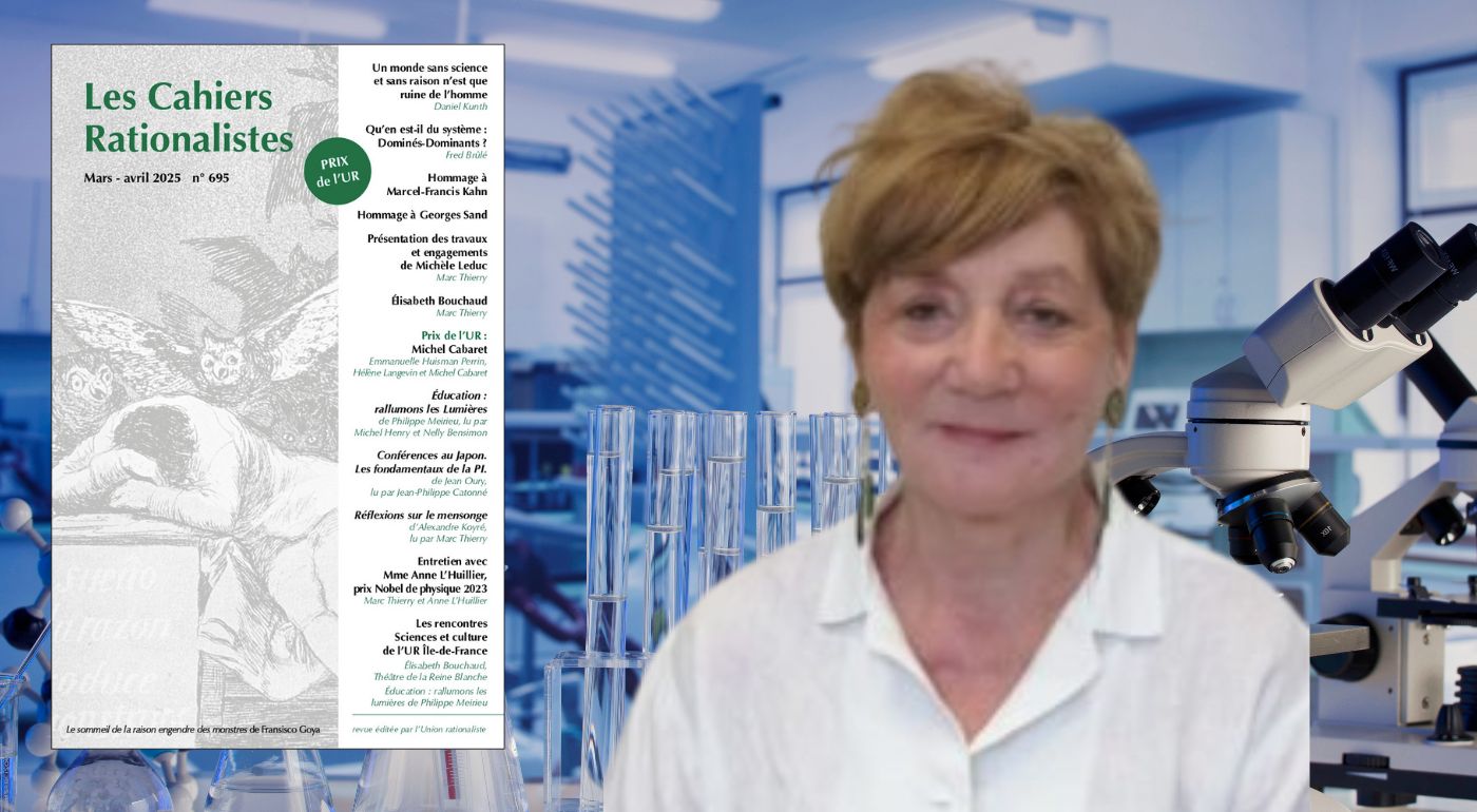 "Elles sont l'avenir des sciences " : Présentation des travaux et ...